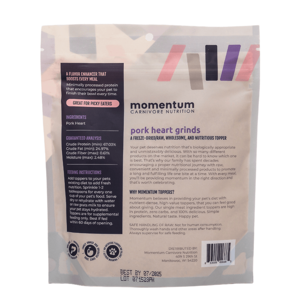Pork Heart Pet Food Topper – MomentumCN